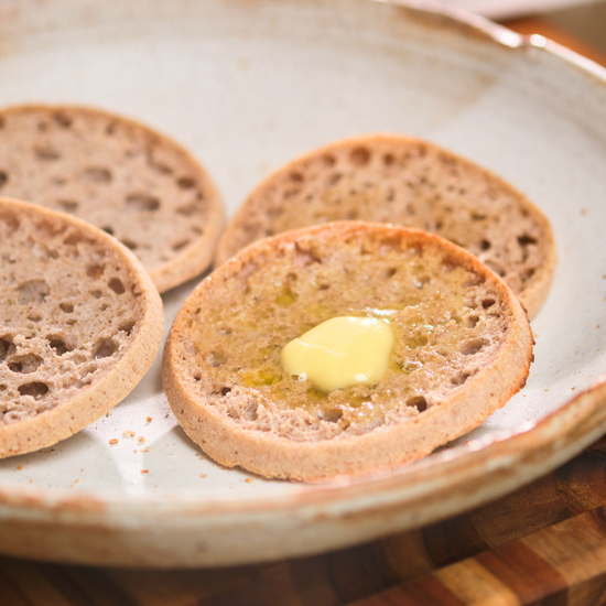 Sprouted Sourdough Buckwheat Bread