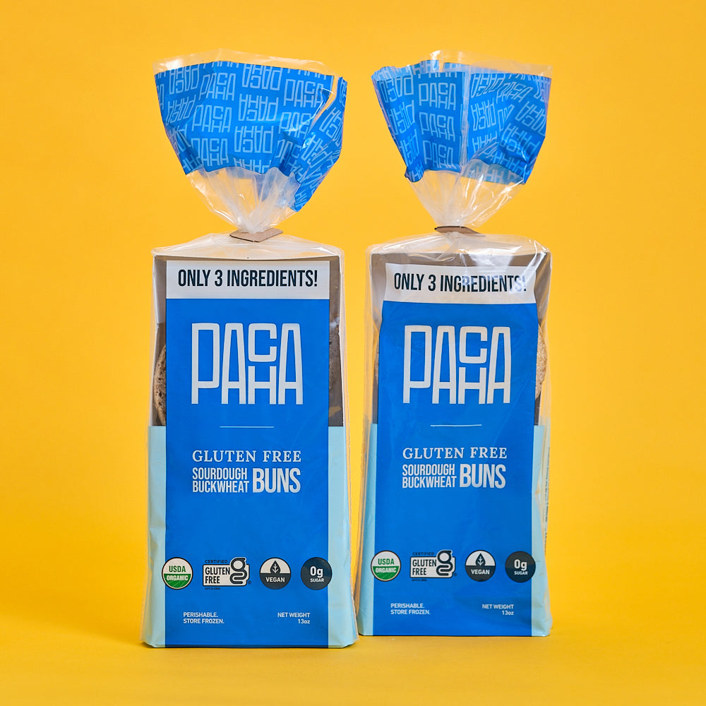 PACHA: Organic, gluten-free, sprouted buckwheat breads